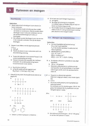 Klas 3. Chemisch rekenen - Scheikunde - Studeersnel