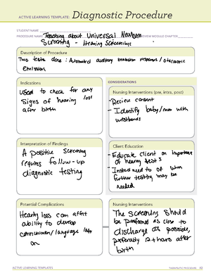 ATI Manifestations of Vaginal Hematoma - ACTIVE LEARNING TEMPLATES ...