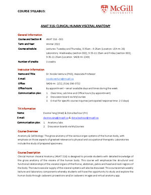 ANAT315 - Lab 5 - Pectoral Girdle and Shoulder - ANAT 315: CLINICAL ...