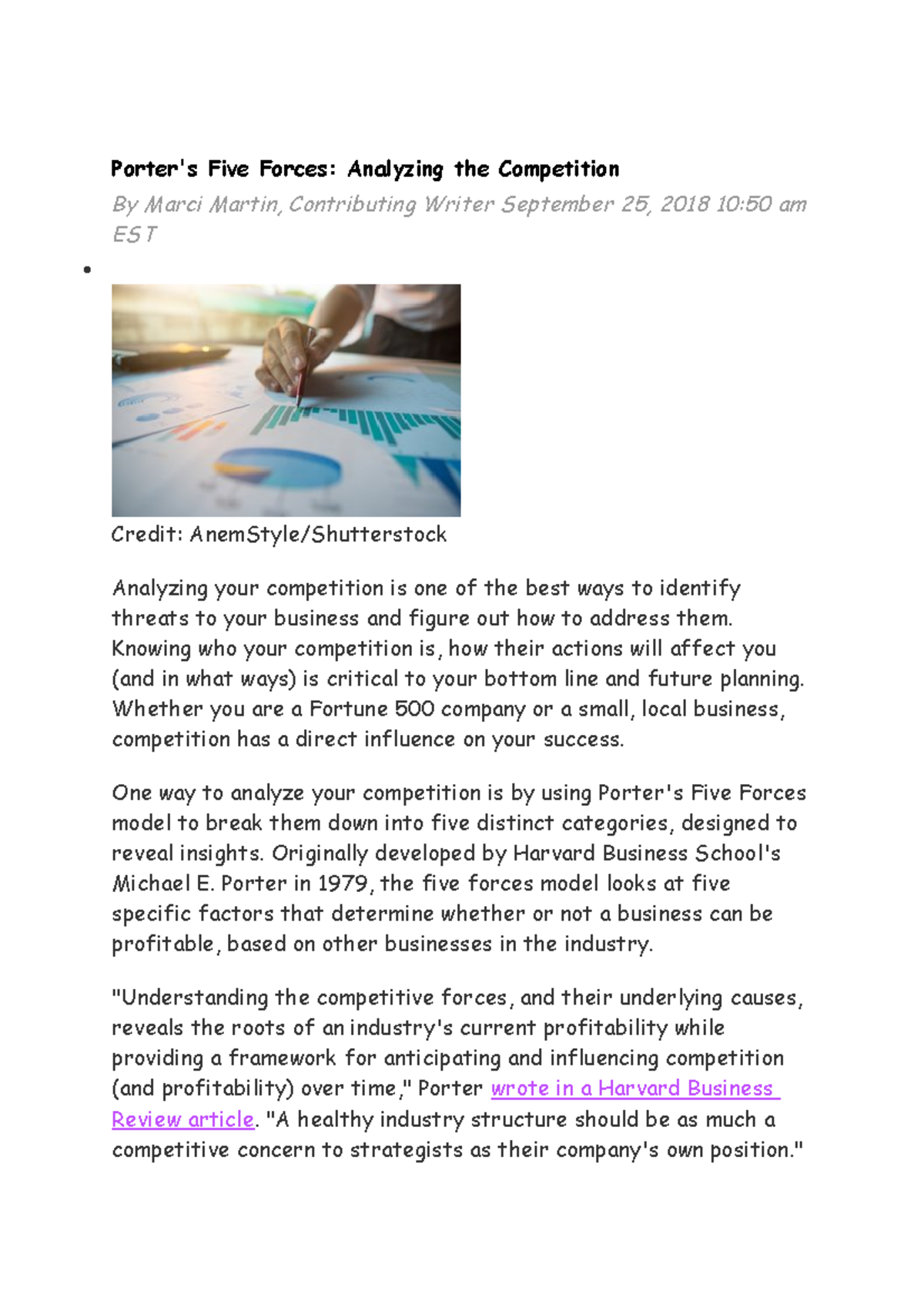 Porters 5 Forces Explained - Porter's Five Forces: Analyzing the ...