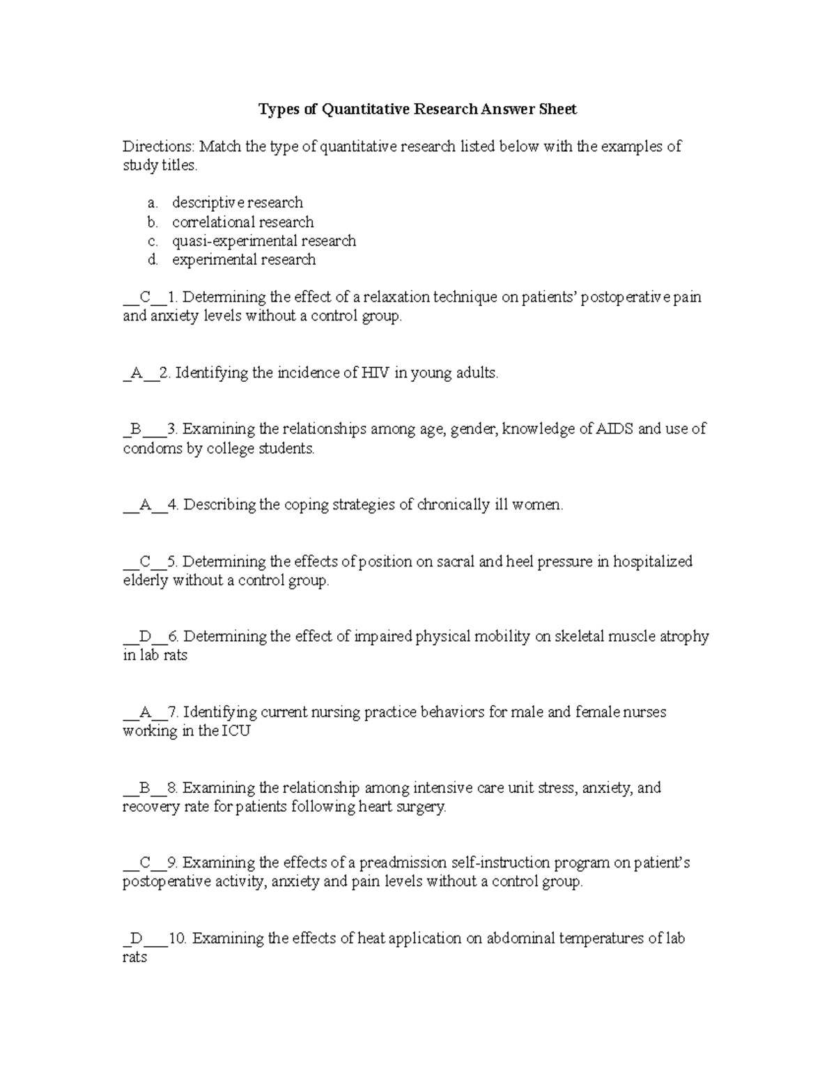 Types Of Quan Research Answer Key Types Of Quantitative Research types-of-quan-research-answer-key-types-of-quantitative-research