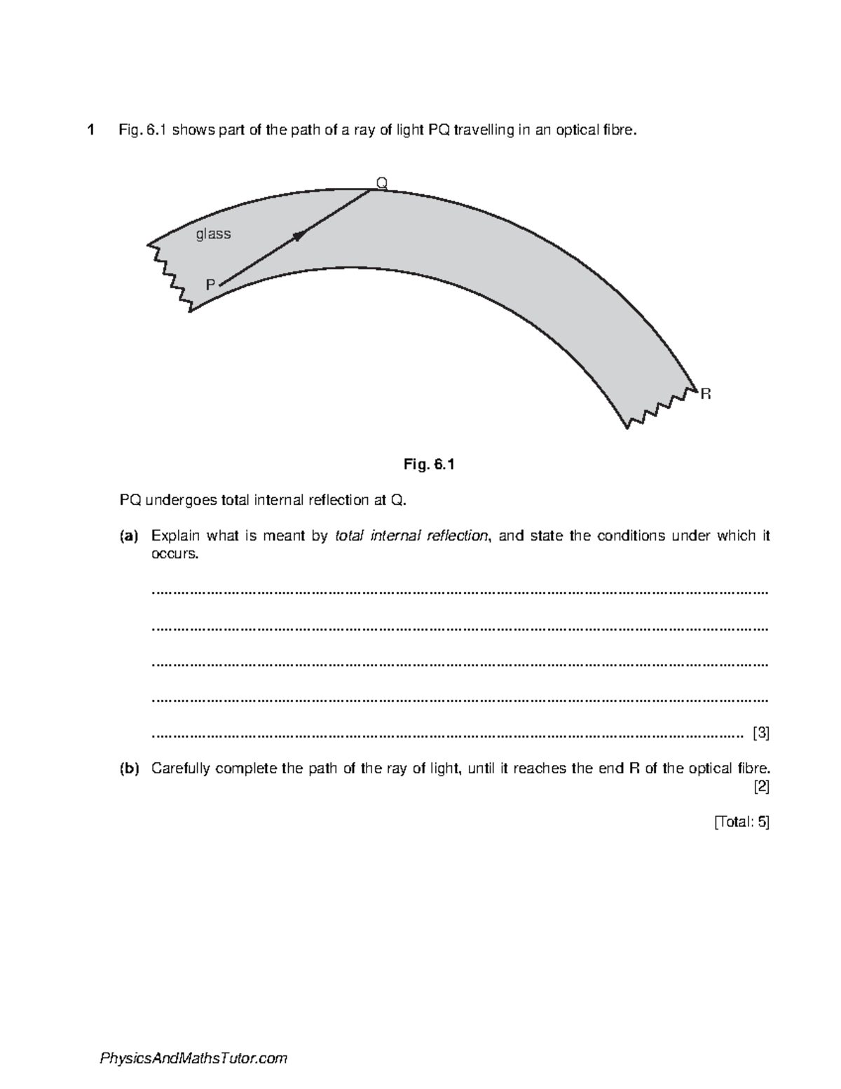Light 6 QP - physics revision for homework and test and practice exams ...