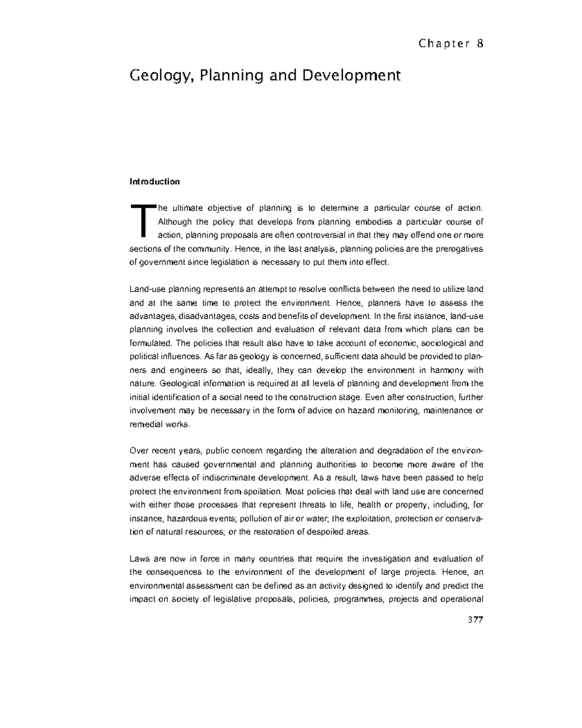 8. Geology, Planning and Development - Geology, Planning and ...