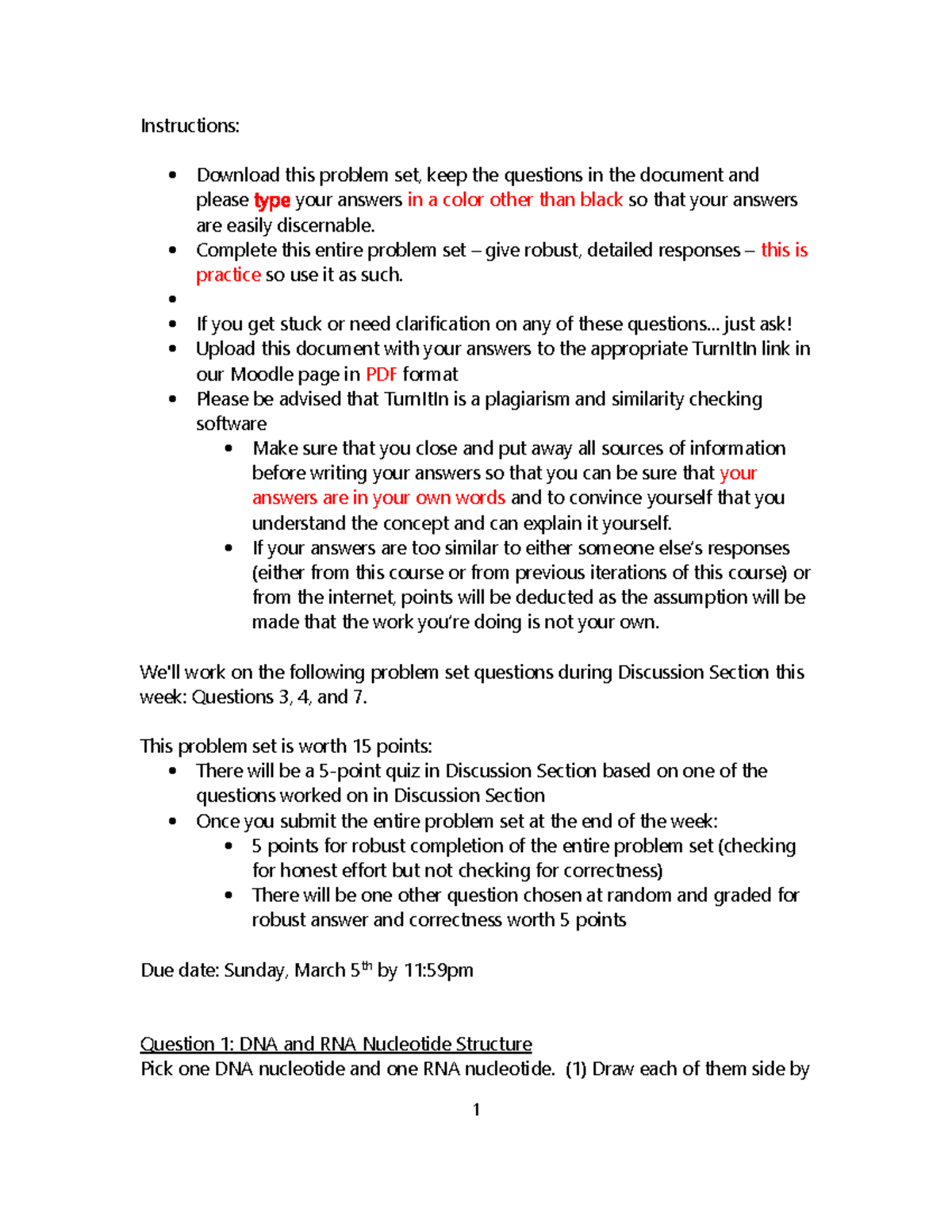 Prob set 3 bio images - prob set - Instructions: ⦁ Download this problem set, keep the questions ...