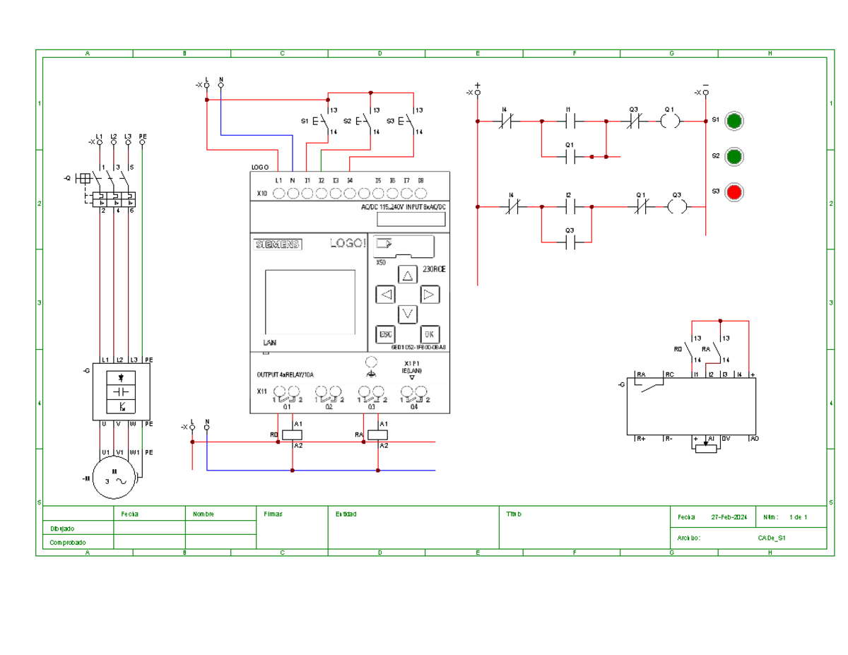 Variador 1 - CADESIMU - A A B B C C D D E E F F G G H H 1 1 2 2 3 3 4 4 ...
