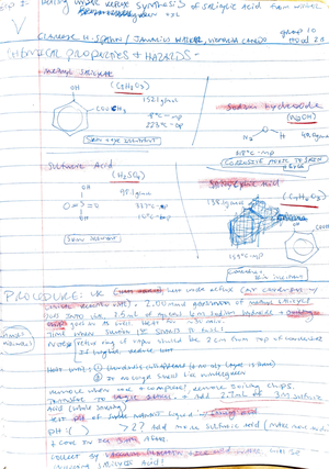 Lab Reports Pointers - Organic Chemistry I Lab Fall Semester-2016 (sec ...