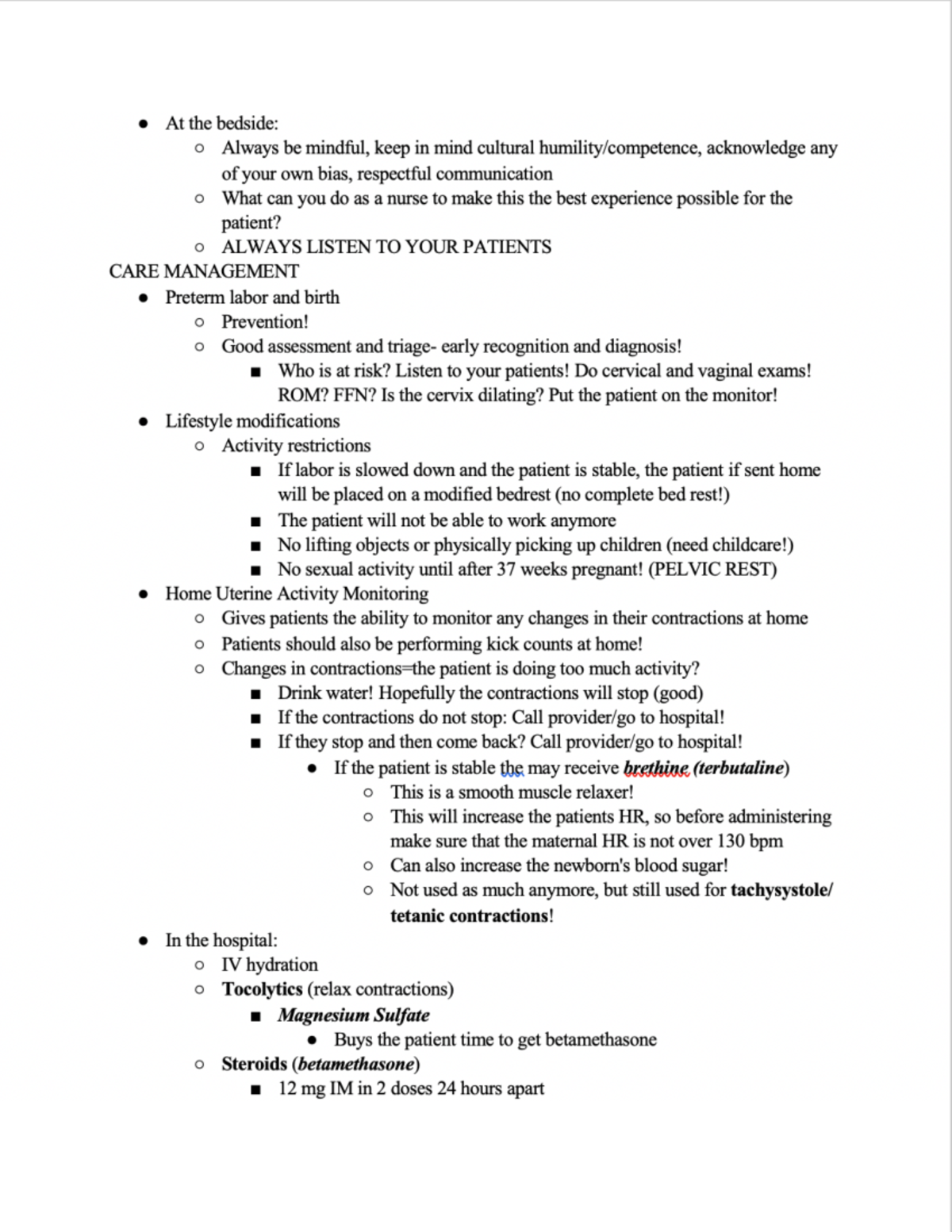 Intrapartum complications notes page 3 - NURS 326 - Studocu
