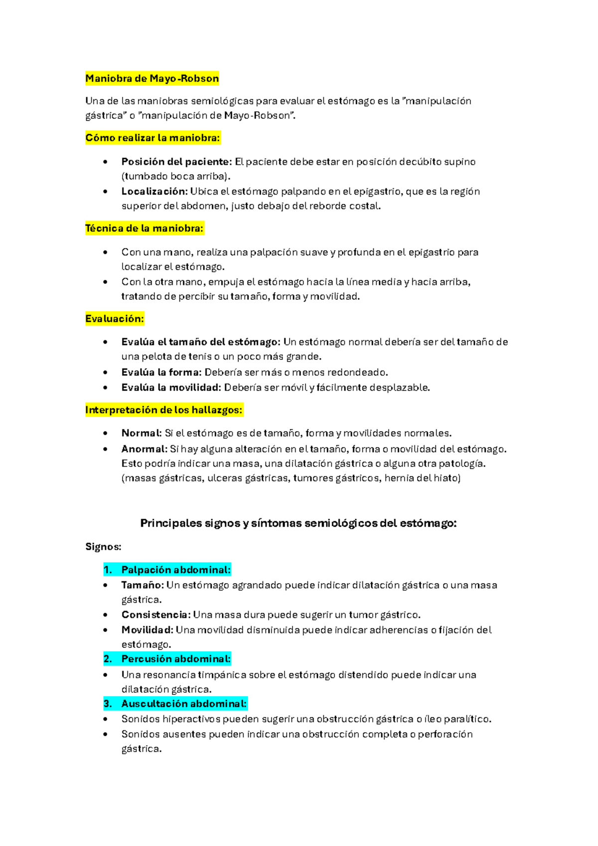 Maniobra de Mayo - .,, - Maniobra de Mayo-Robson Una de las maniobras ...