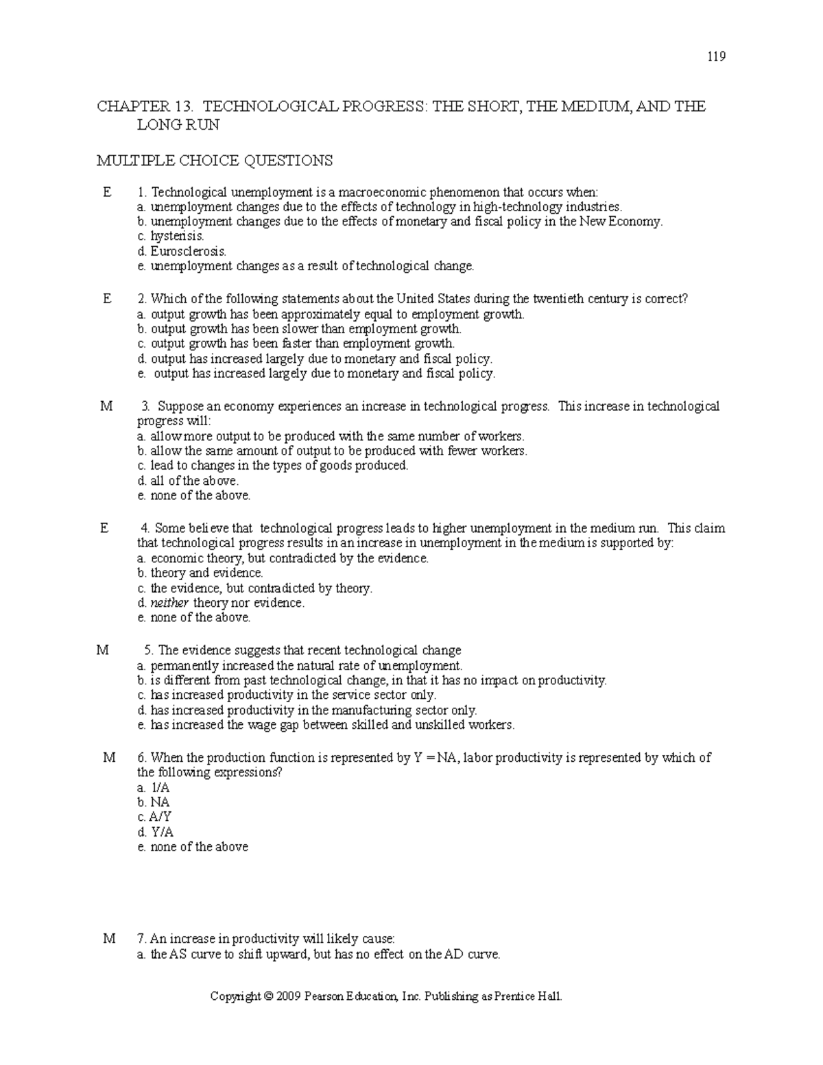 Ch13 TB 5e - These are just a few multiple-choice questions - CHAPTER ...
