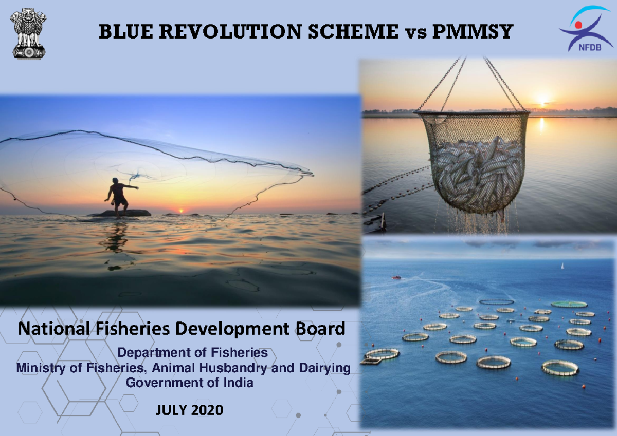 BLUE Revolution Scheme vs Pmmsy - BLUE REVOLUTION SCHEME vs PMMSY ...
