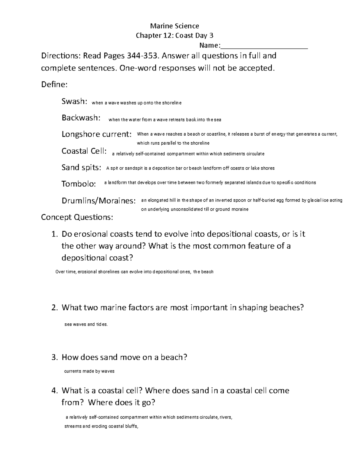 Kami Export - Coasts-worksheet-3 - Marine Science Chapter 12: Coast Day ...