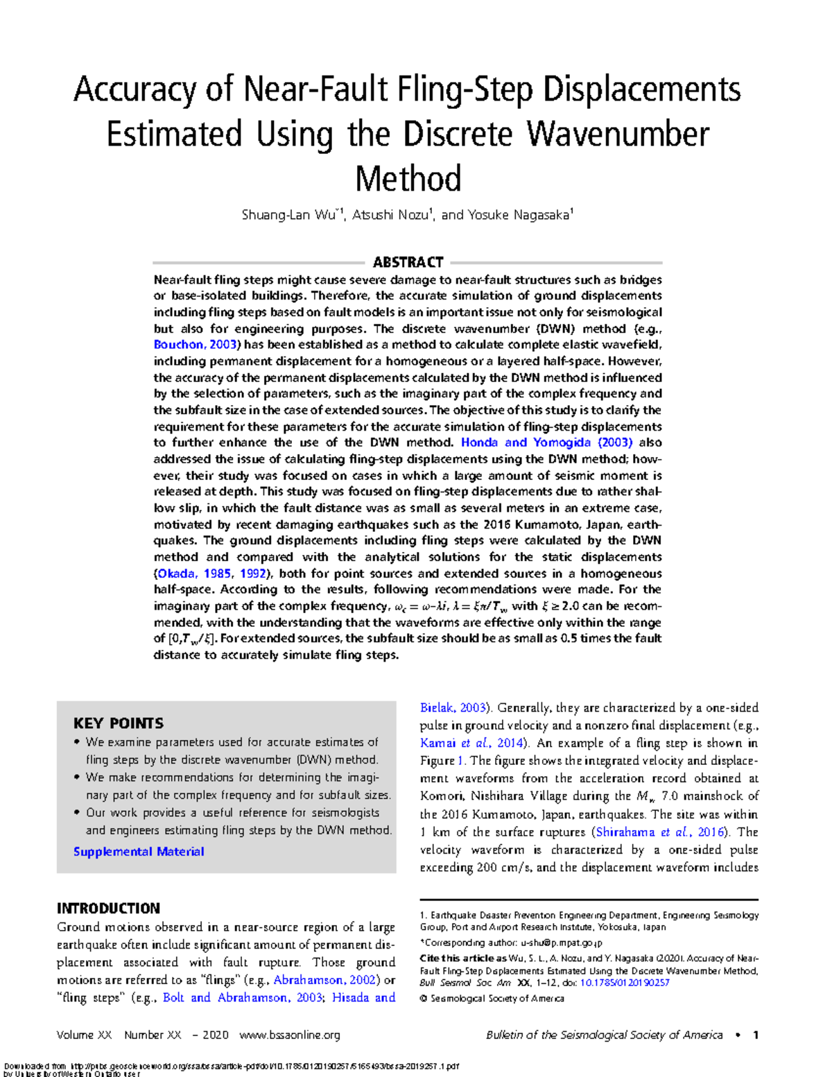 012019 0257 - N/A - Accuracy of Near-Fault Fling-Step Displacements ...