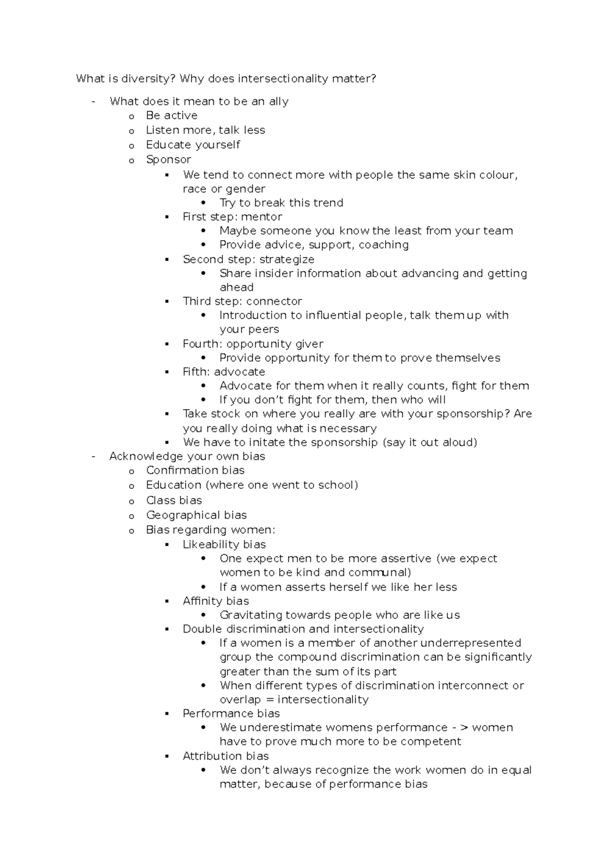 What is diversity, Intersectionality - What is diversity? Why does ...