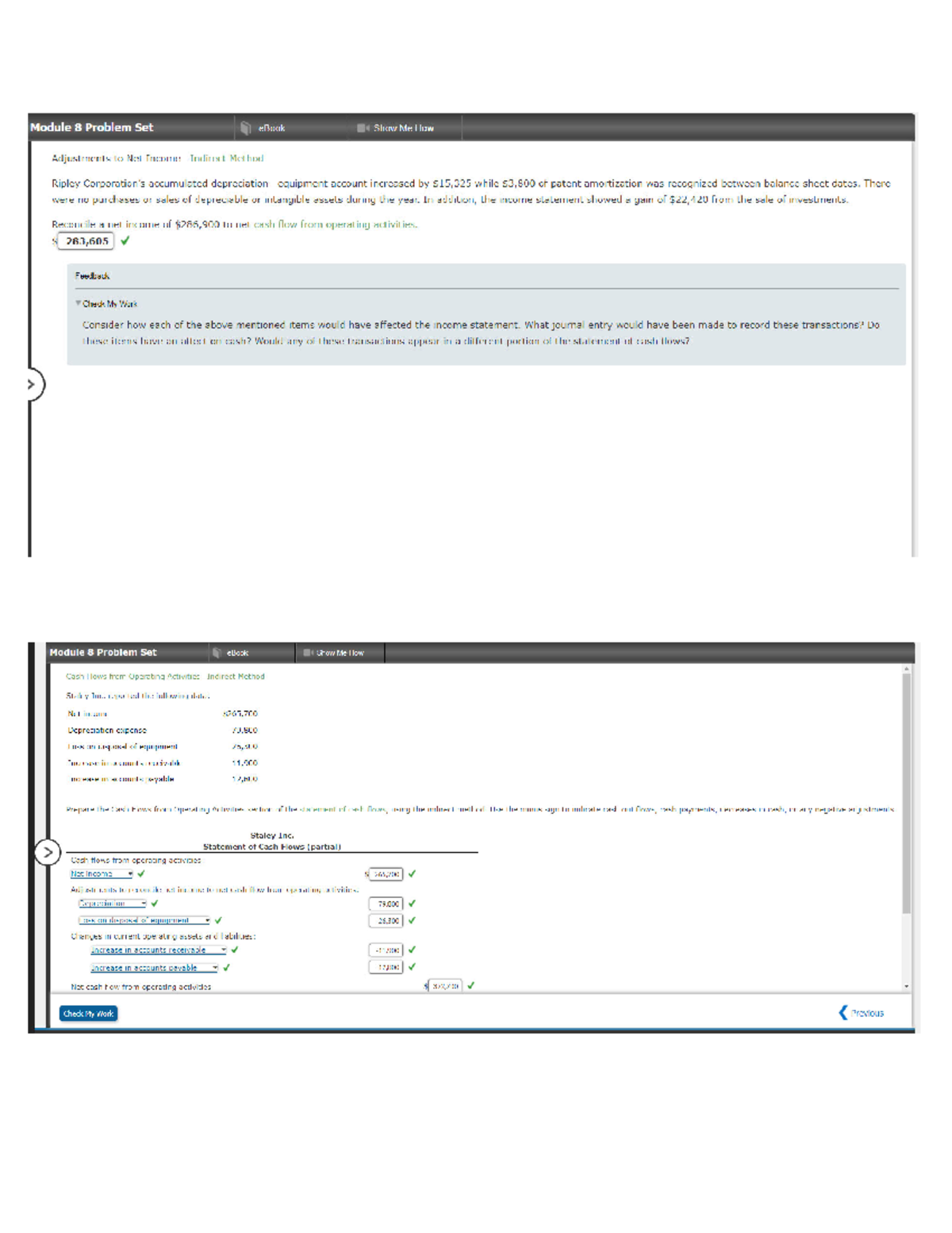 ACC 201 Mod 8 5 - Example Work - Indirect Work - ACC201 - Studocu