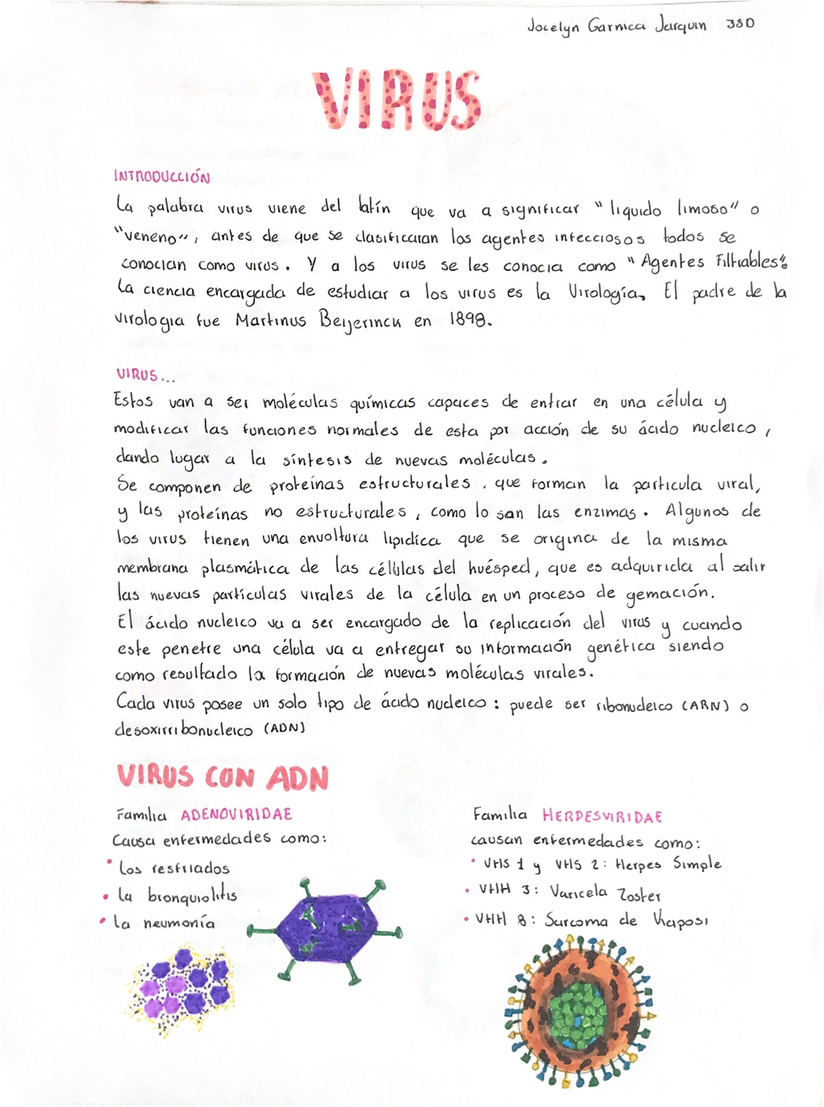 virus de arn y adn - Microbiología - Studocu