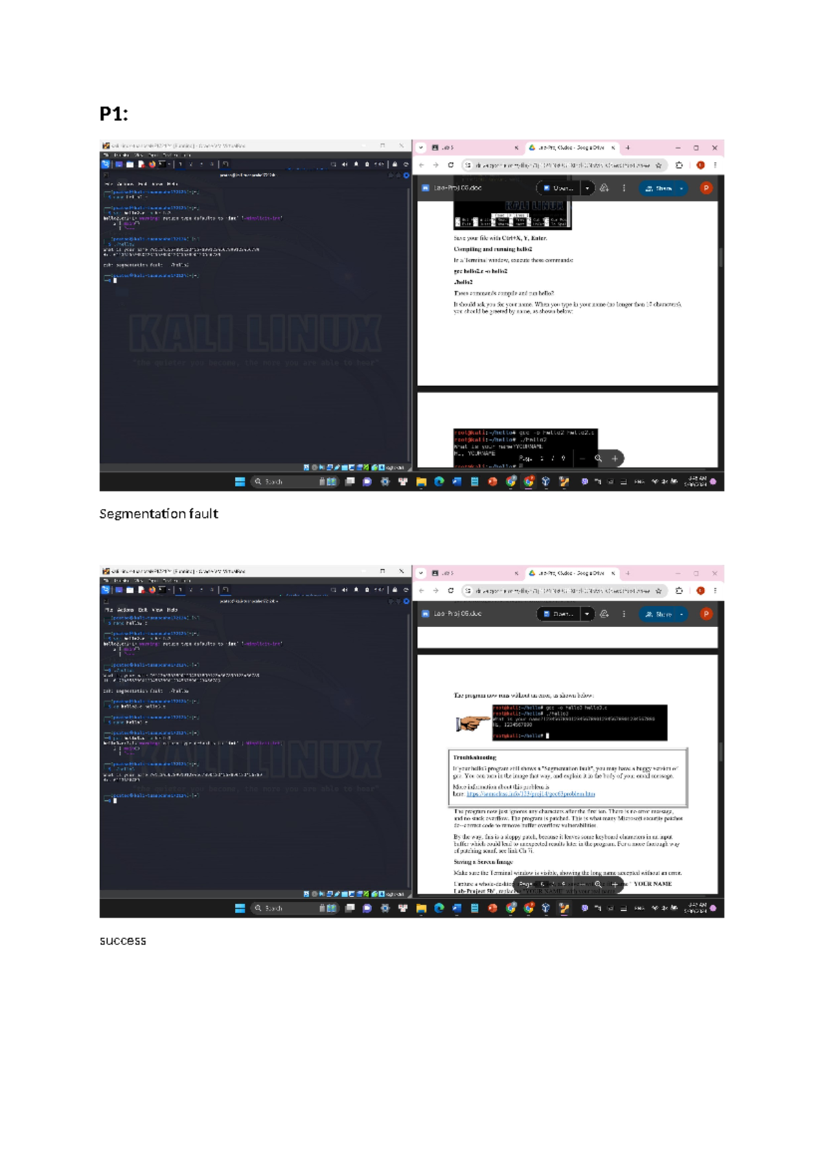 Tuanpcahe 172124 lab 5 HOD - P1: Kali tuanpcaH 172124 Oracle VM VirtualBox Lab x s 05 Google ...