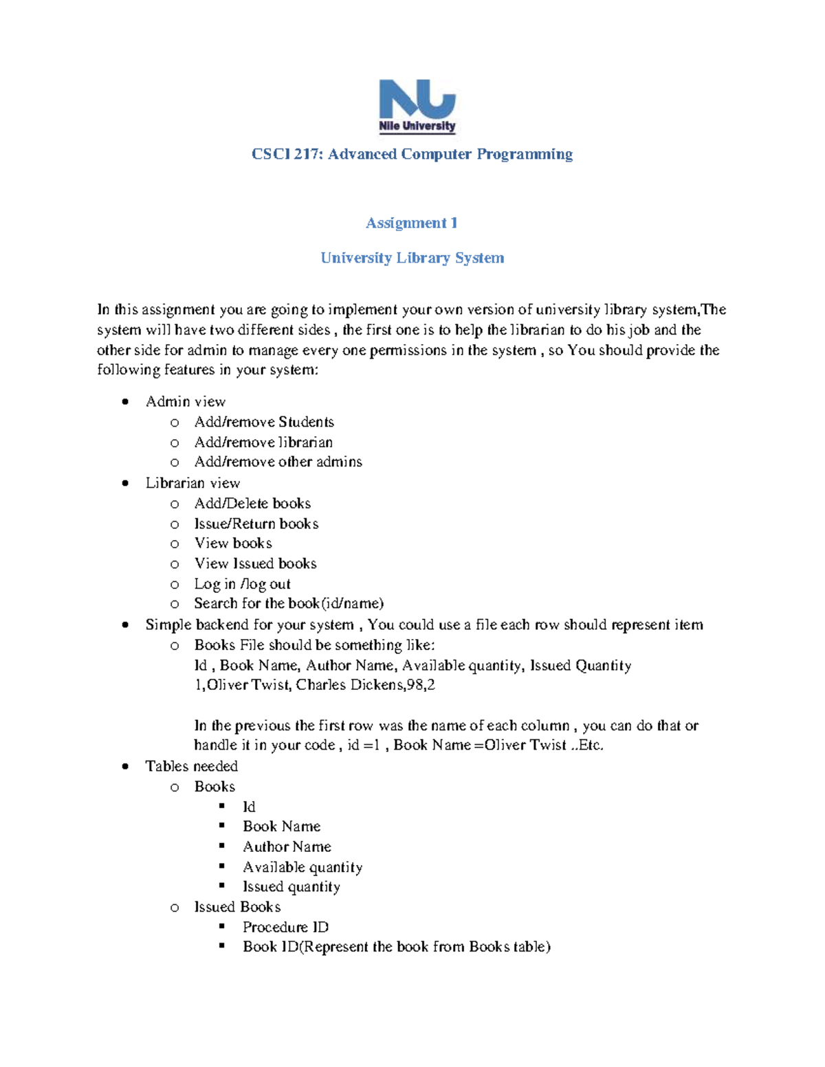 Assignment 1 - These are really helpful pdfs it will help you to be ...