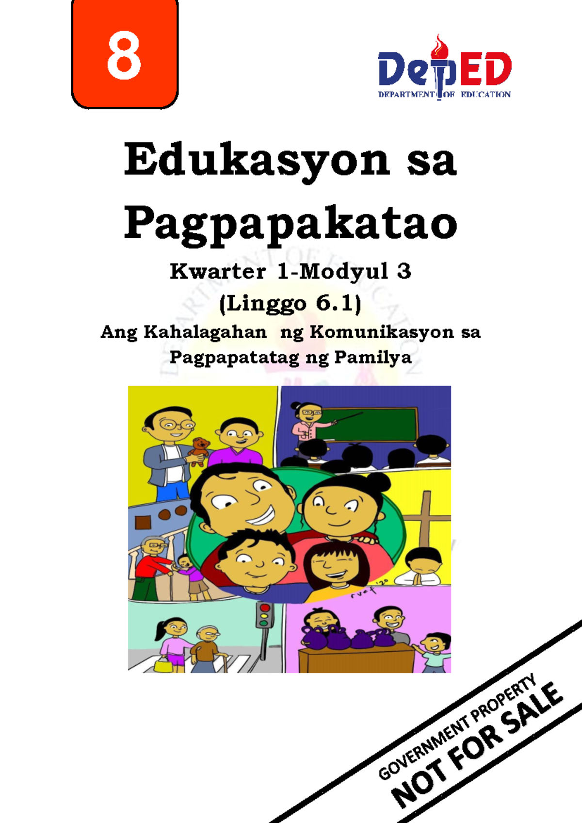Es P-SLM-6 - Es P-SLM-1 - Edukasyon sa Pagpapakatao 8 - Edukasyon sa ...
