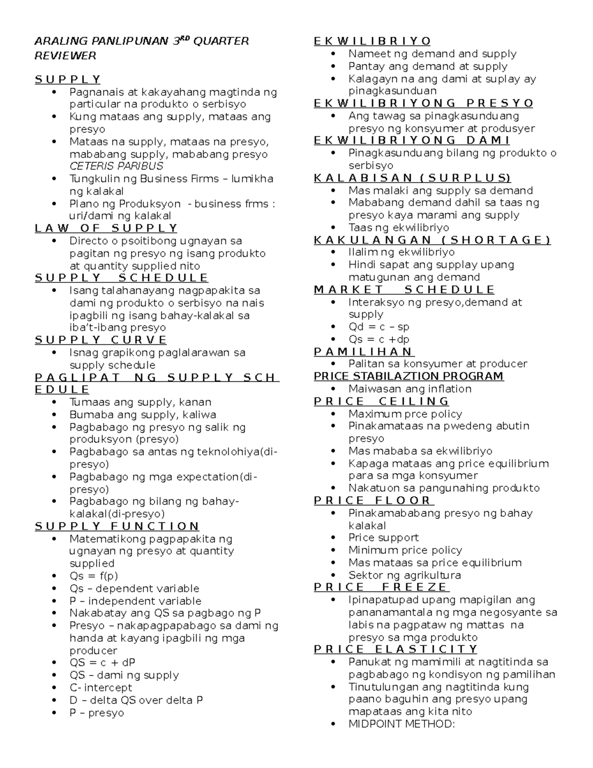 Araling Panlipunan 3RD Quarter Reviewer History Of Philippine Art araling-panlipunan-3rd-quarter-reviewer-history-of-philippine-art