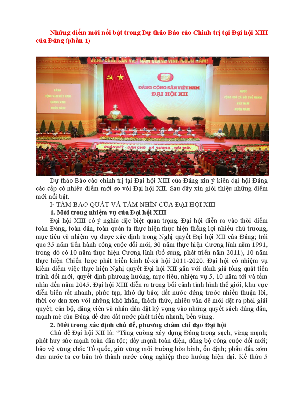 Nhung-diem-moi-noi-bat-trong-du-thao-bao-cao-chinh-tri-tai-dai-hoi-xiii ...