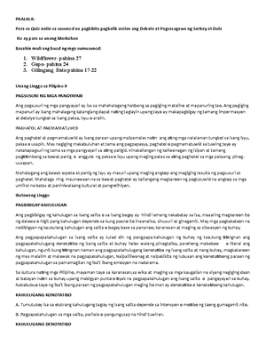 CLMD4A-G10-AP - AP learning module for grade 10 - 10 Araling Panlipunan Unang Markahan ...