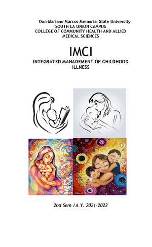 Module IV- IMCI-HIV - INTEGRATED MANAGEMENT OF CHILDHOOD ILLNESS - Don ...