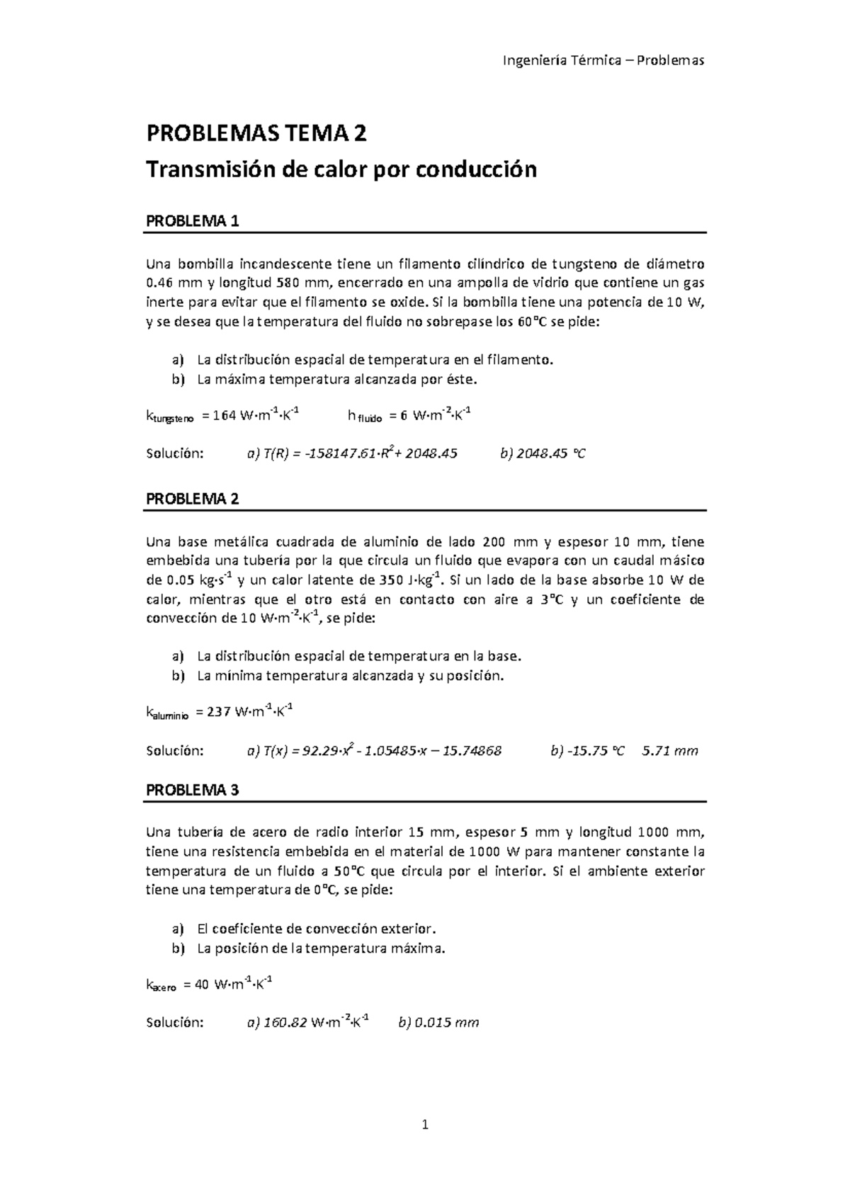 1014 - PR02 - Tema 5 ejercicios - Ingeniería Térmica – Problemas 1 ...