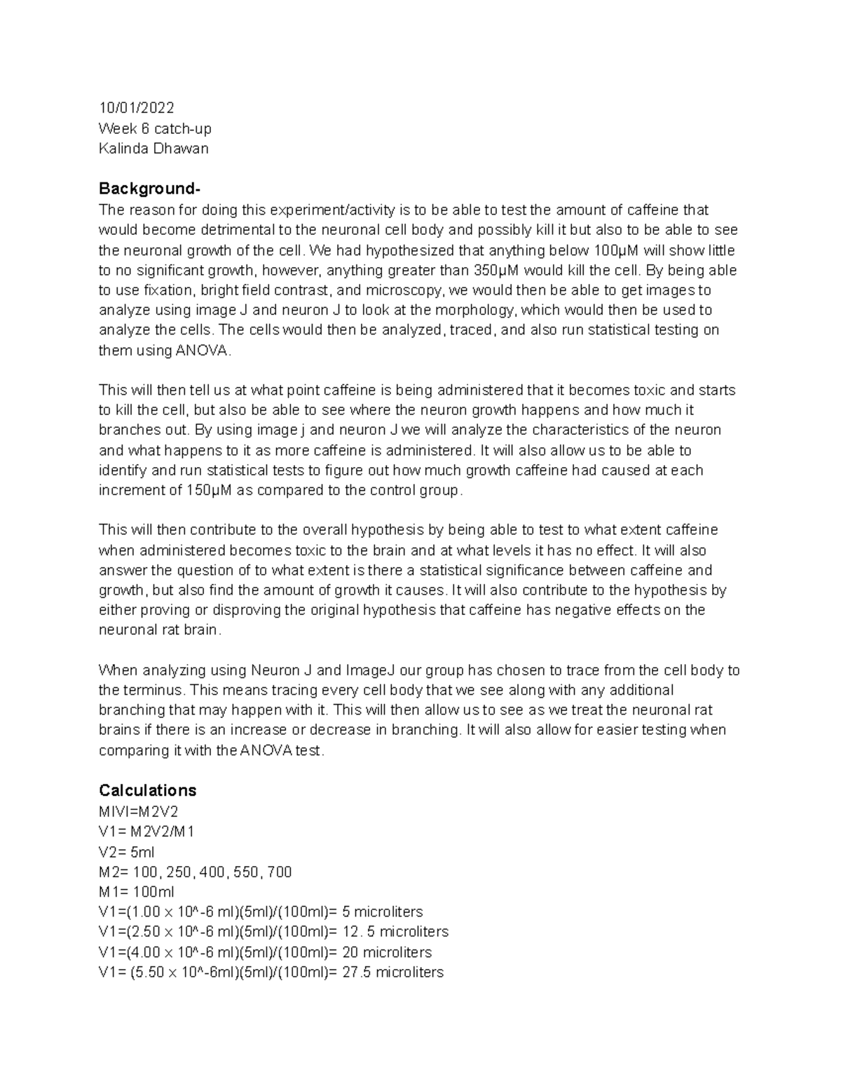 Week 6 notebook - 10/01/ Week 6 catch-up Kalinda Dhawan Background- The ...