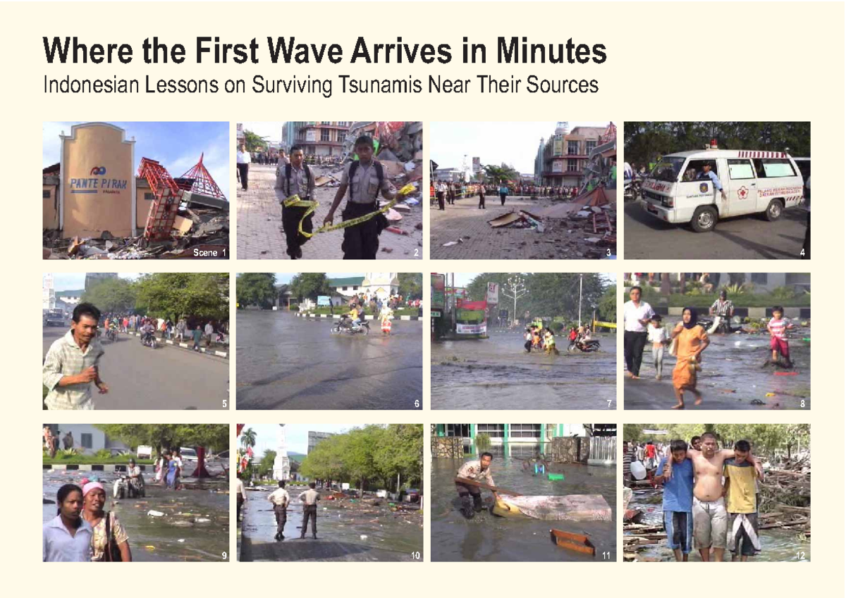 Where the first wave arrives in minutes sml - Where the First Wave ...