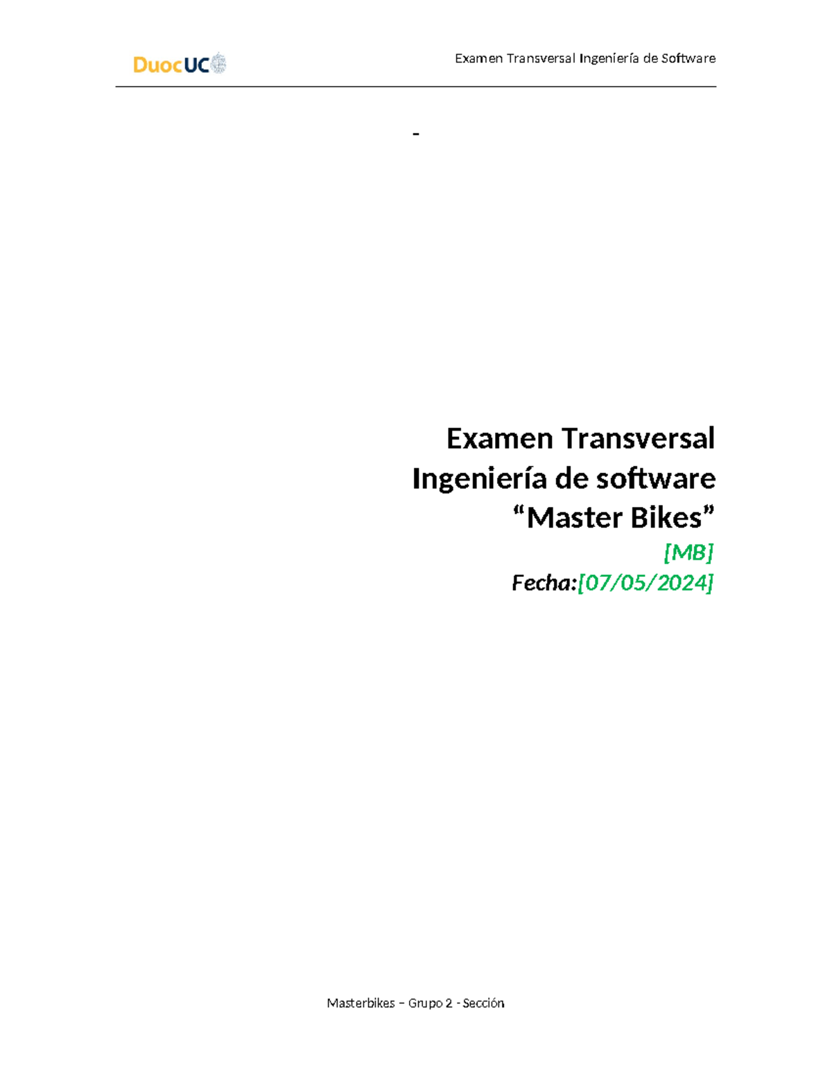 ANEXO INFORME PRY31111 ULTIMATE EDITION - Examen Transversal Ingeniería ...