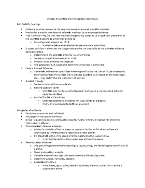 Chapter 5 Death investigation - Chapter 5: Death investigation - Scene ...