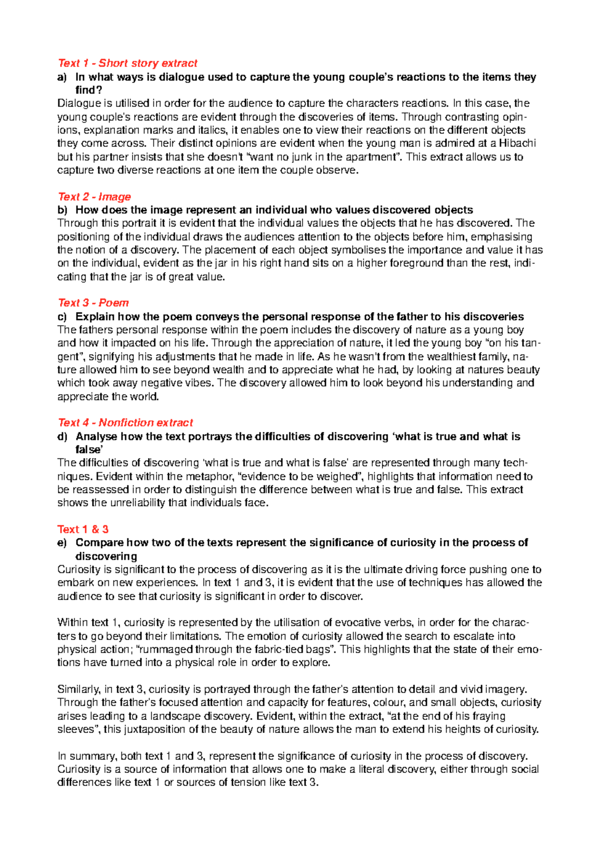 2015 English pp - These are really useful - Text 1 - Short story ...