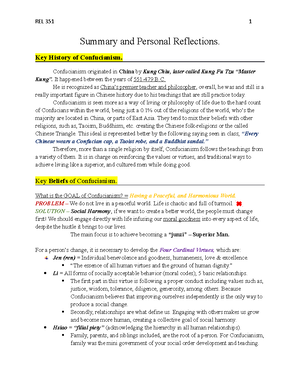 Shinto Unit Summary and Reflection Paper - Summary and Personal ...