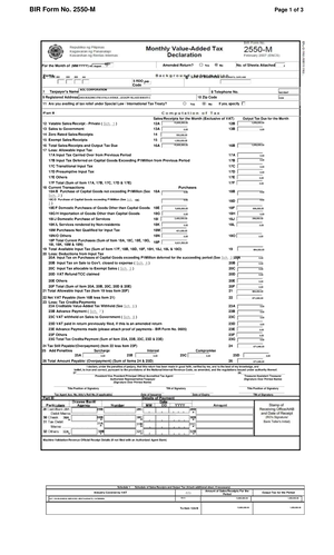 Introduction to Bir form sample problem Ebir form page 2 - BIR Form No ...
