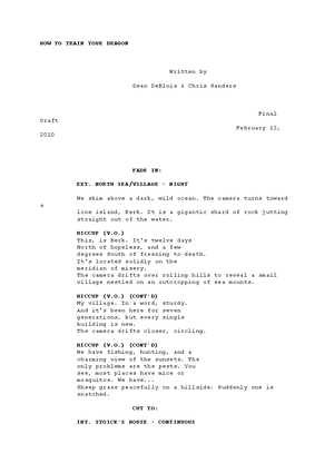 Kung Fu Panda - Movie script - KUNG FU PANDA Written By Jonathan Aibel ...