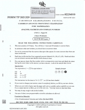 2021-2022 COMP1601 Course Outline - Computer programming 1 - UWI - Studocu