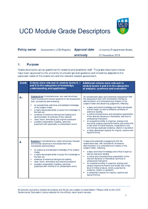 UCD Student Plagiarism Policy - Student Plagiarism Policy Policy owner ...