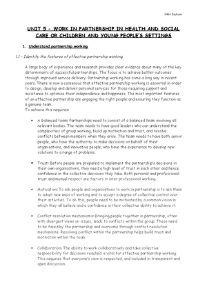 Unit 6 - Undertake a Research Project within Services for Health and ...