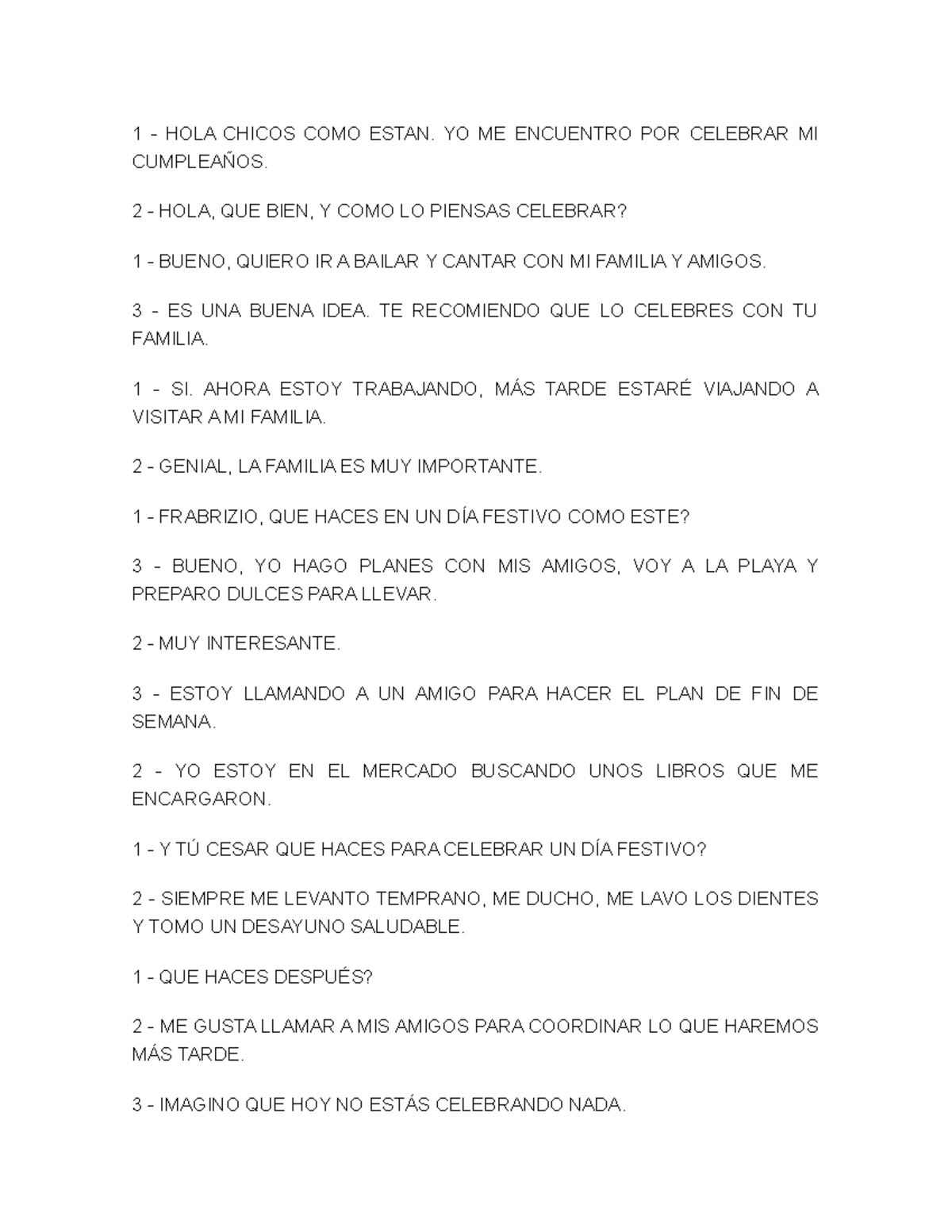 Ingles SEM 5 - tatea - 1 - HOLA CHICOS COMO ESTAN. YO ME ENCUENTRO POR ...