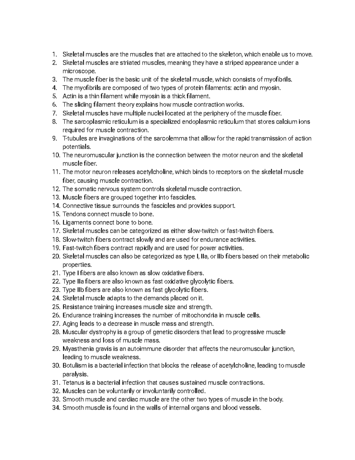 Skeletal Muscle Anatomy - Skeletal muscles are the muscles that are ...