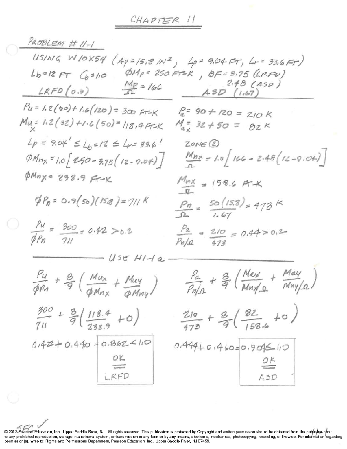 Structural Steel Design 11-15 - to any prohibited reproduction, storage ...