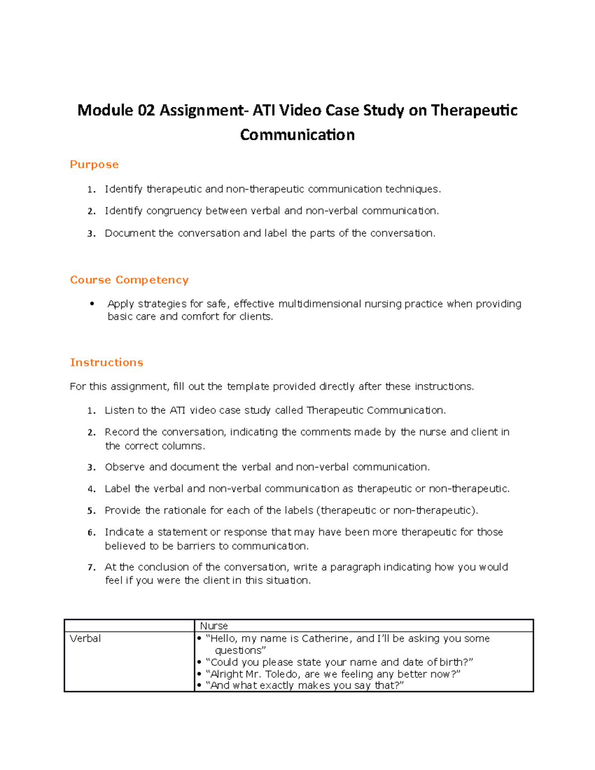MDC1 Module 2ATIcasestudy 4182021 - Module 02 Assignment- ATI Video ...