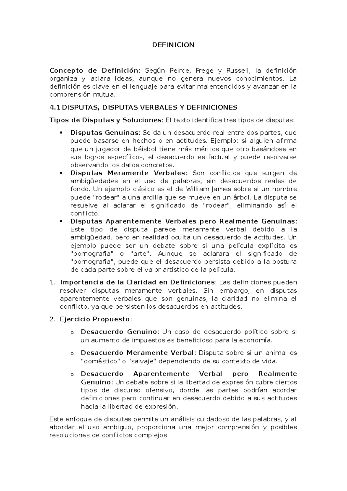Resumen Definicion - Definición - DEFINICION Concepto de Definición ...