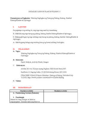 WORKPLACE APPLICATION PLAN SAMPLE FOR TEACHERS - (Enclosure No. 7 to ...