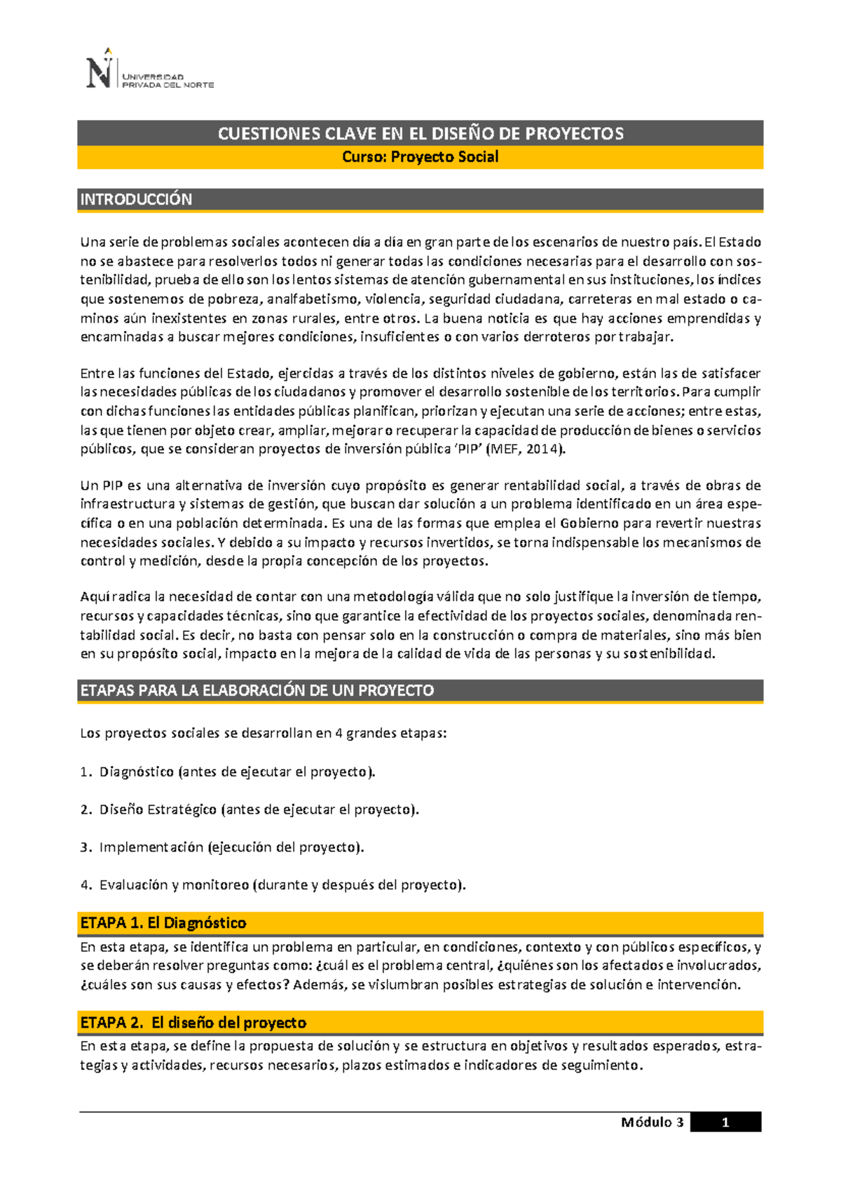 Cuestiones Clave EN EL Diseño DE Proyectos - Warning: TT: undefined function: 32 Warning: TT ...