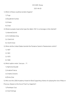 QS JOB Description - QS JOB DESCRIPTION To take charge of Pre-Contracts ...