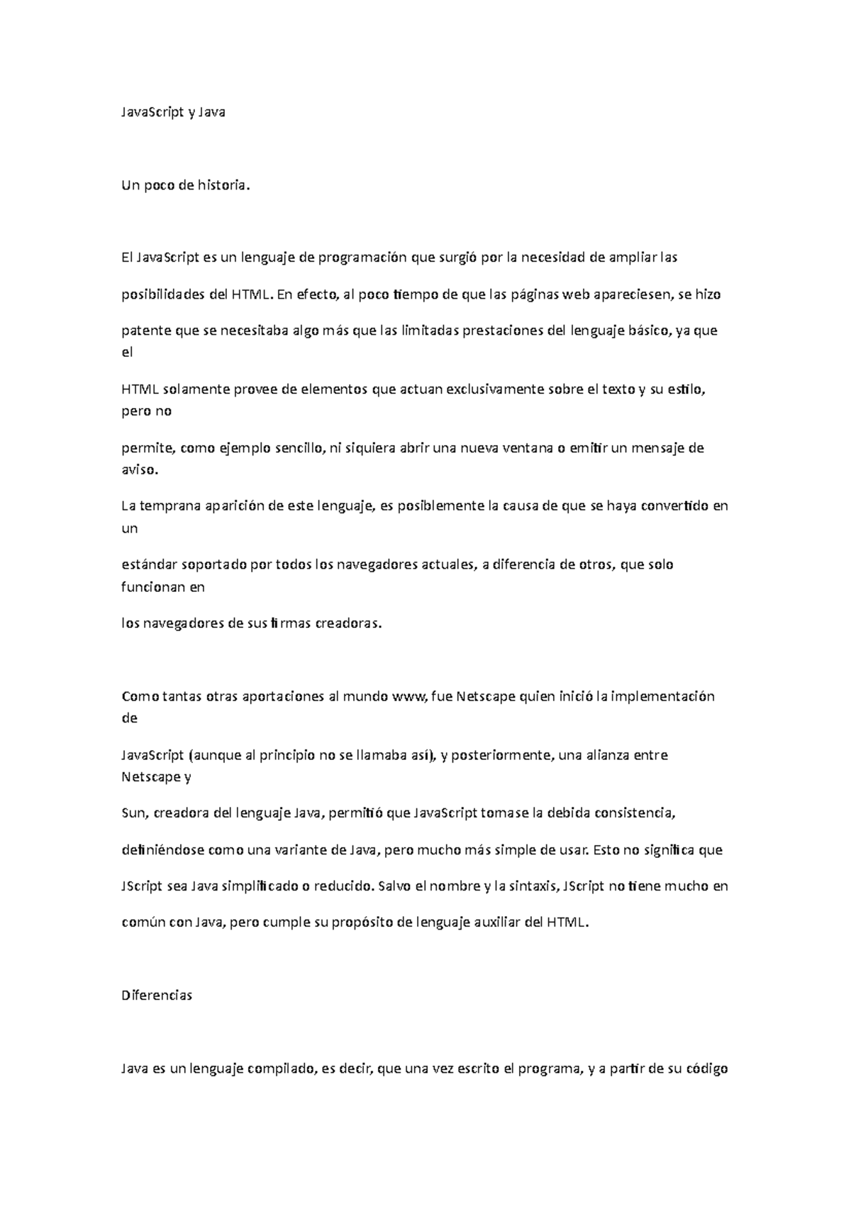 Java Script-y-Java - Apuntes de Ingenieria Industrial - JavaScript y ...