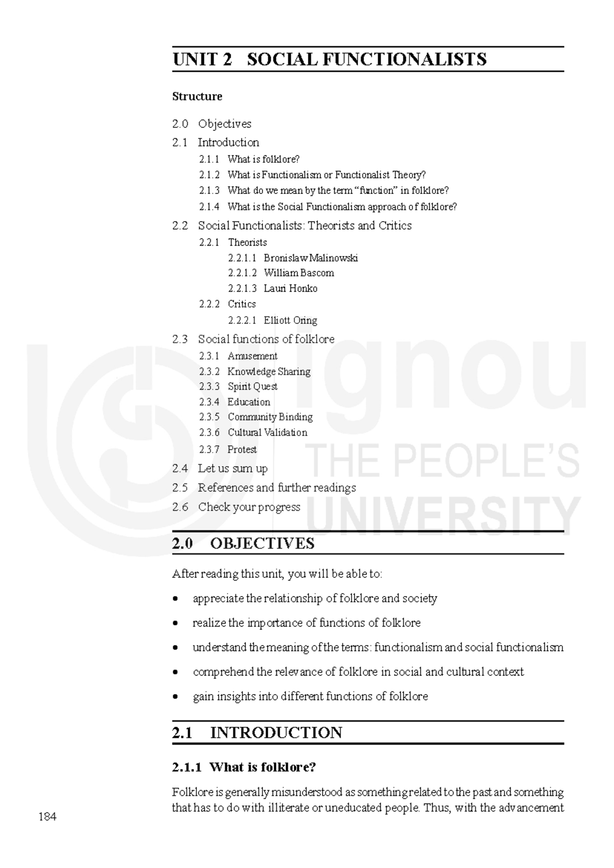 Functionalist Theory - Bascom and other functionalists - Functional ...