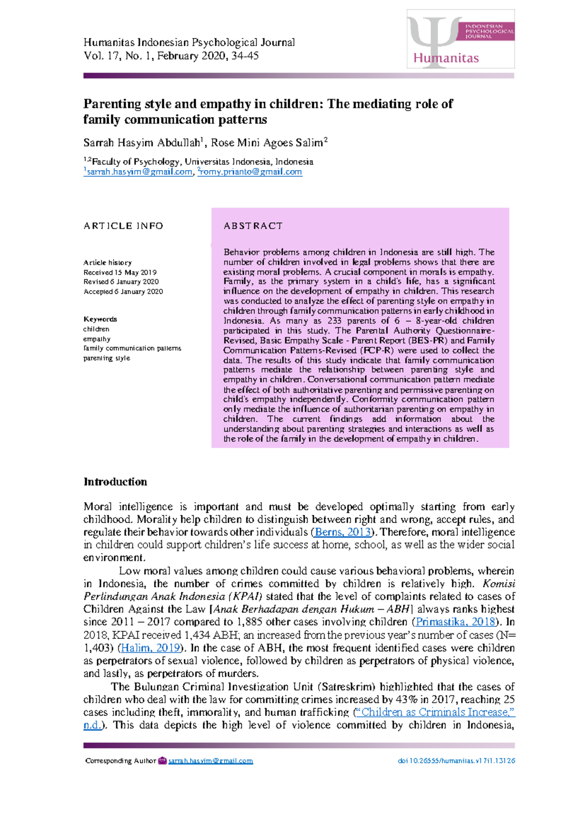Parenting- Style - khhoiuyftcgvhbjkl,mnb vcfdr6t7y8uiop[o0987t6rdx - Humanitas Indonesian - Studocu