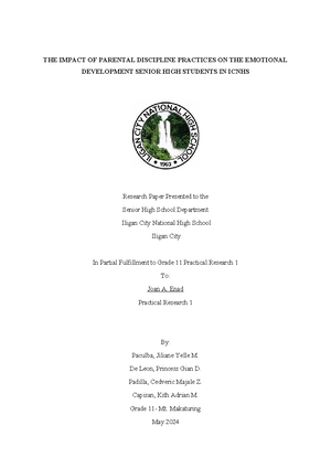 Ecological Solid Waste Management Progra - ECOLOGICAL SOLID WASTE ...